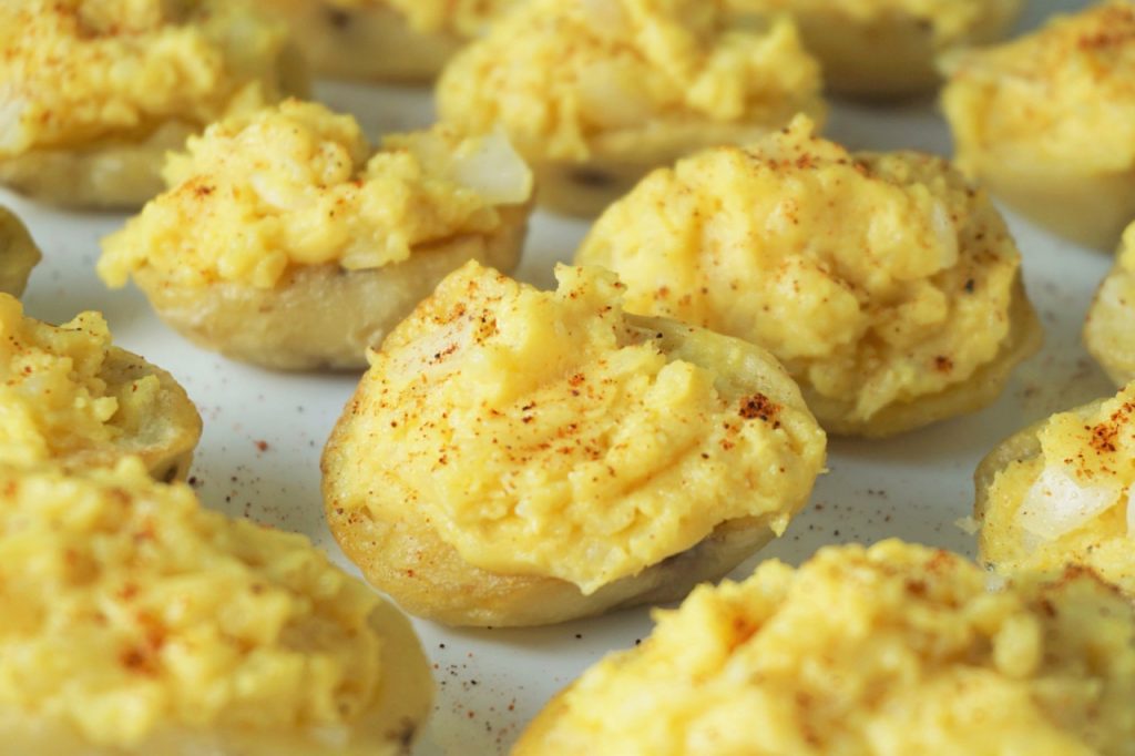 Deviled Potatoes - Blooming Vegan